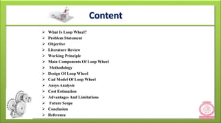 Design, Development & Analysis of Loopwheel Technology | PPTX
