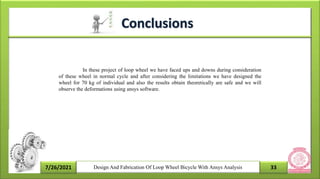 Design, Development & Analysis of Loopwheel Technology | PPTX