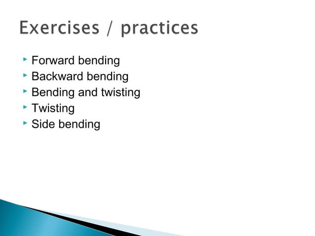 Loosening exercises | PPT