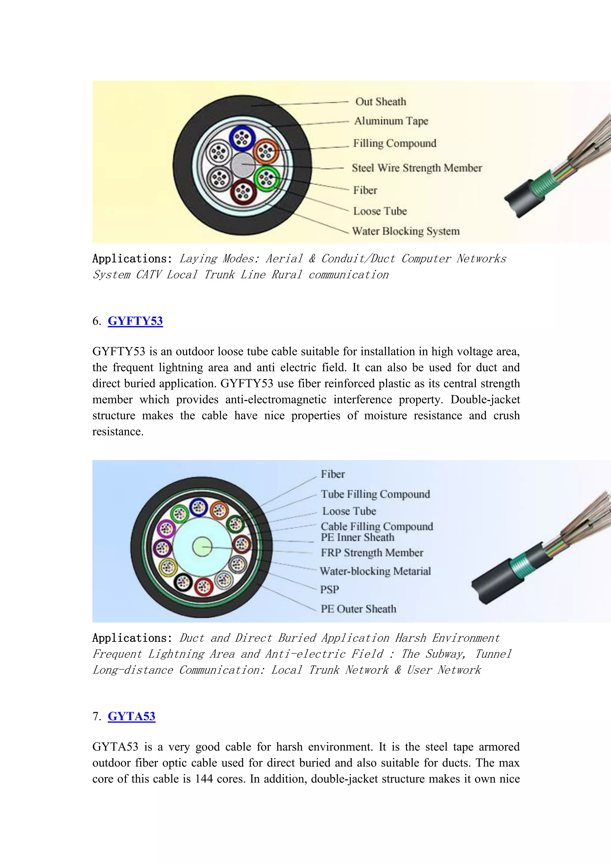 Loose tube cables tutorial | PDF | Home Entertainment Systems ...