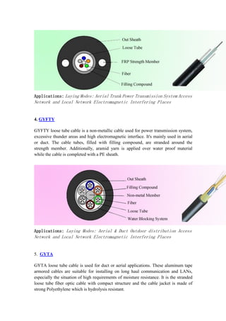 Loose tube cables tutorial | PDF | Home Entertainment Systems ...