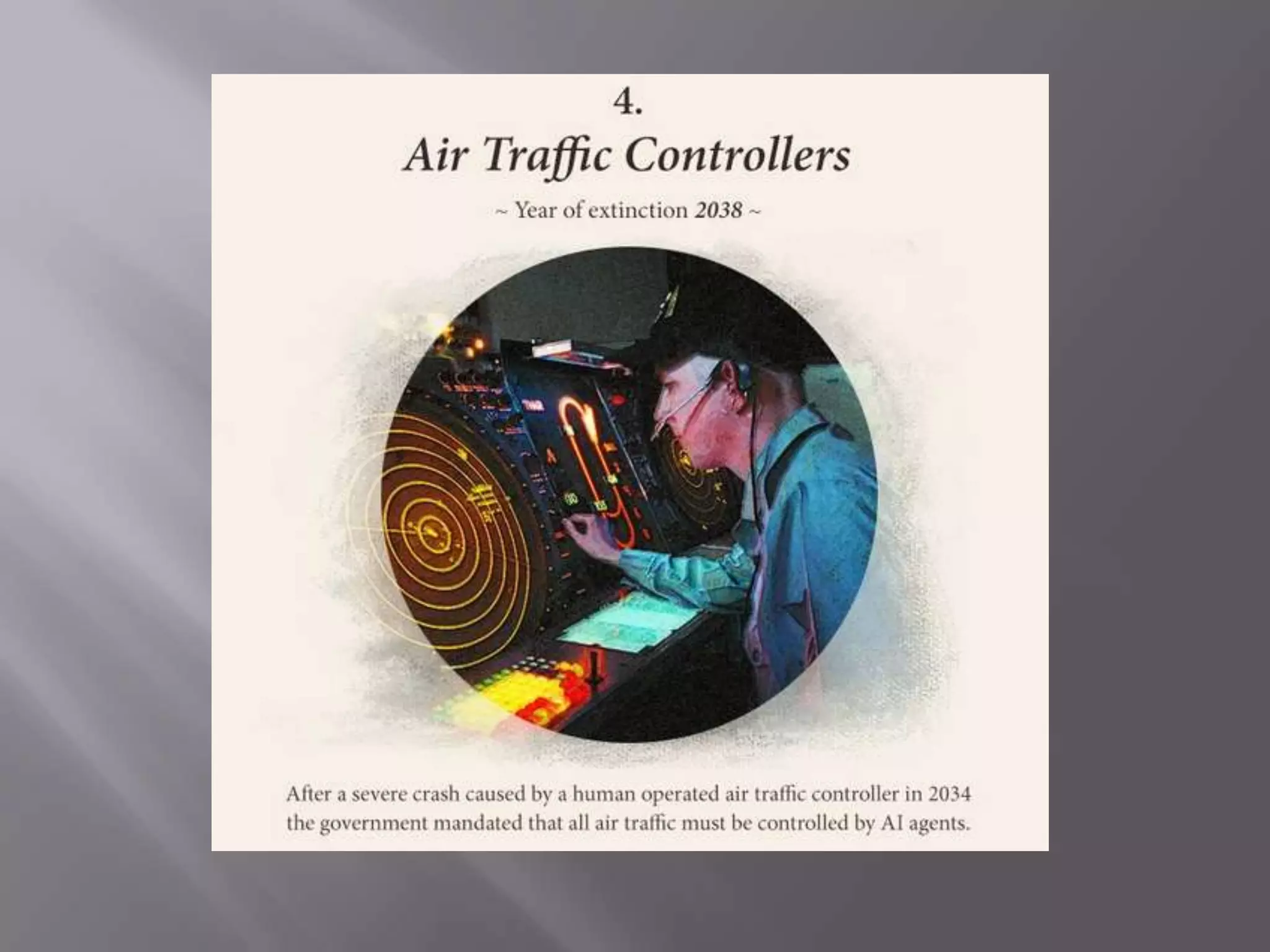 Losing your job to technology infographic | PPTX