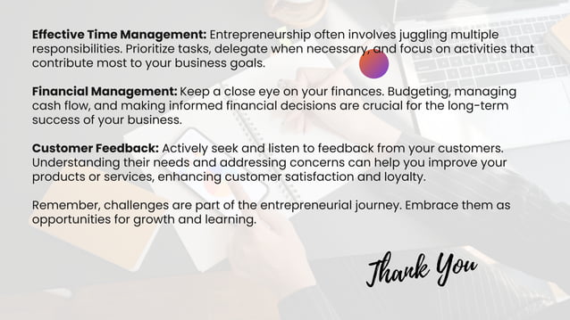 Léo Ossagyefo Tchimou | 7 Strategies for Overcoming Challenges as an Entrepreneur | PDF