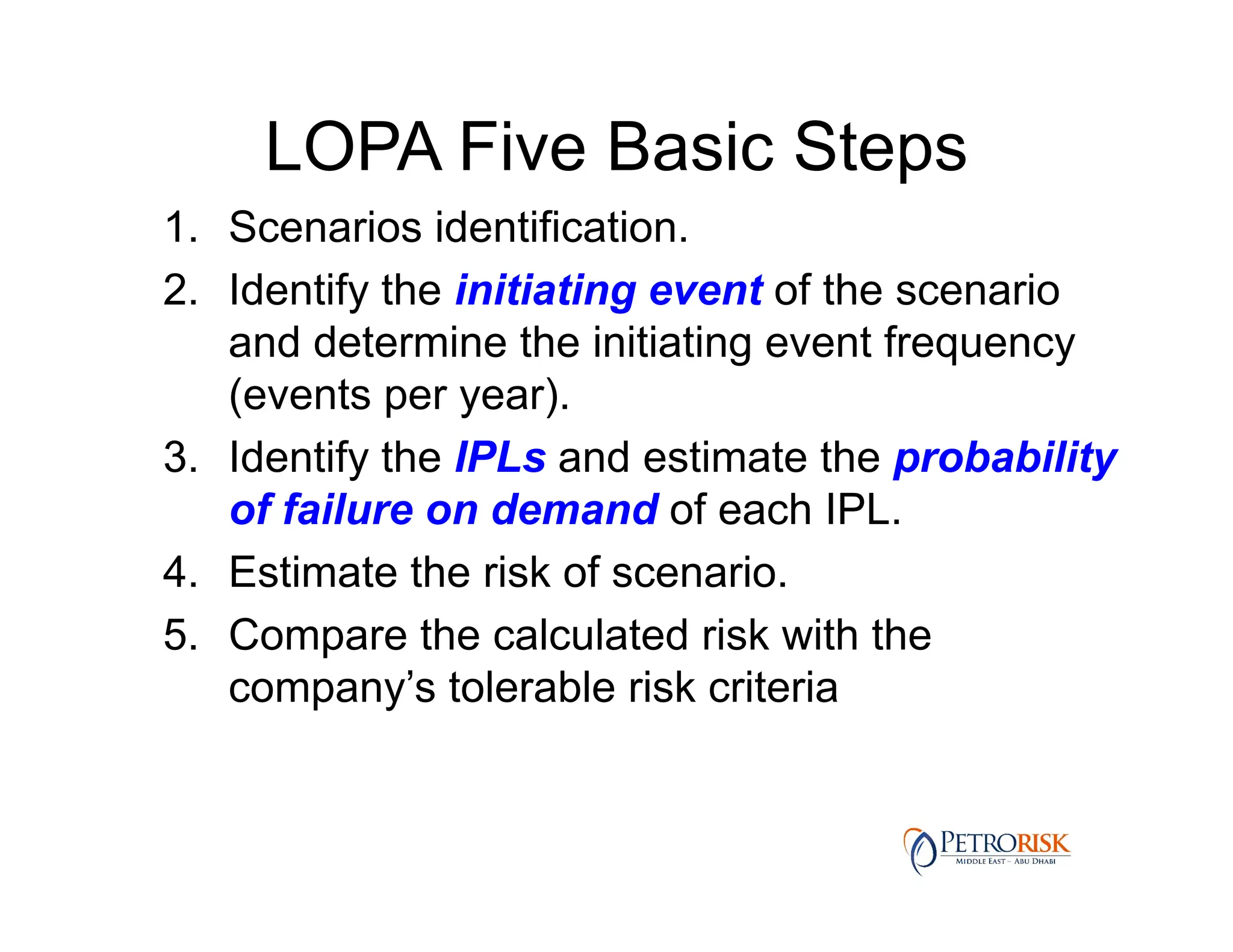 LOPA-Presentation and implementation methodology .pdf