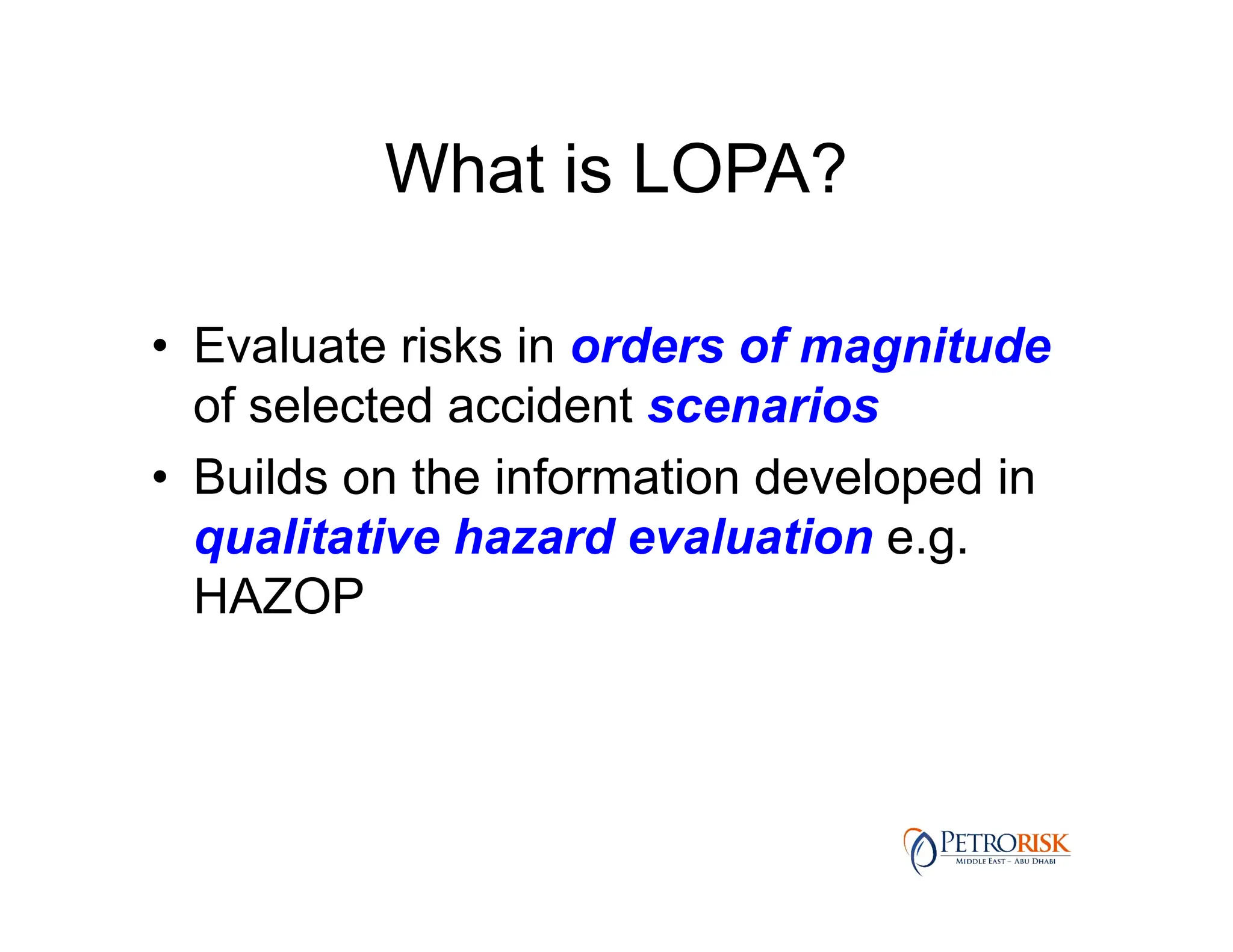 LOPA-Presentation and implementation methodology .pdf