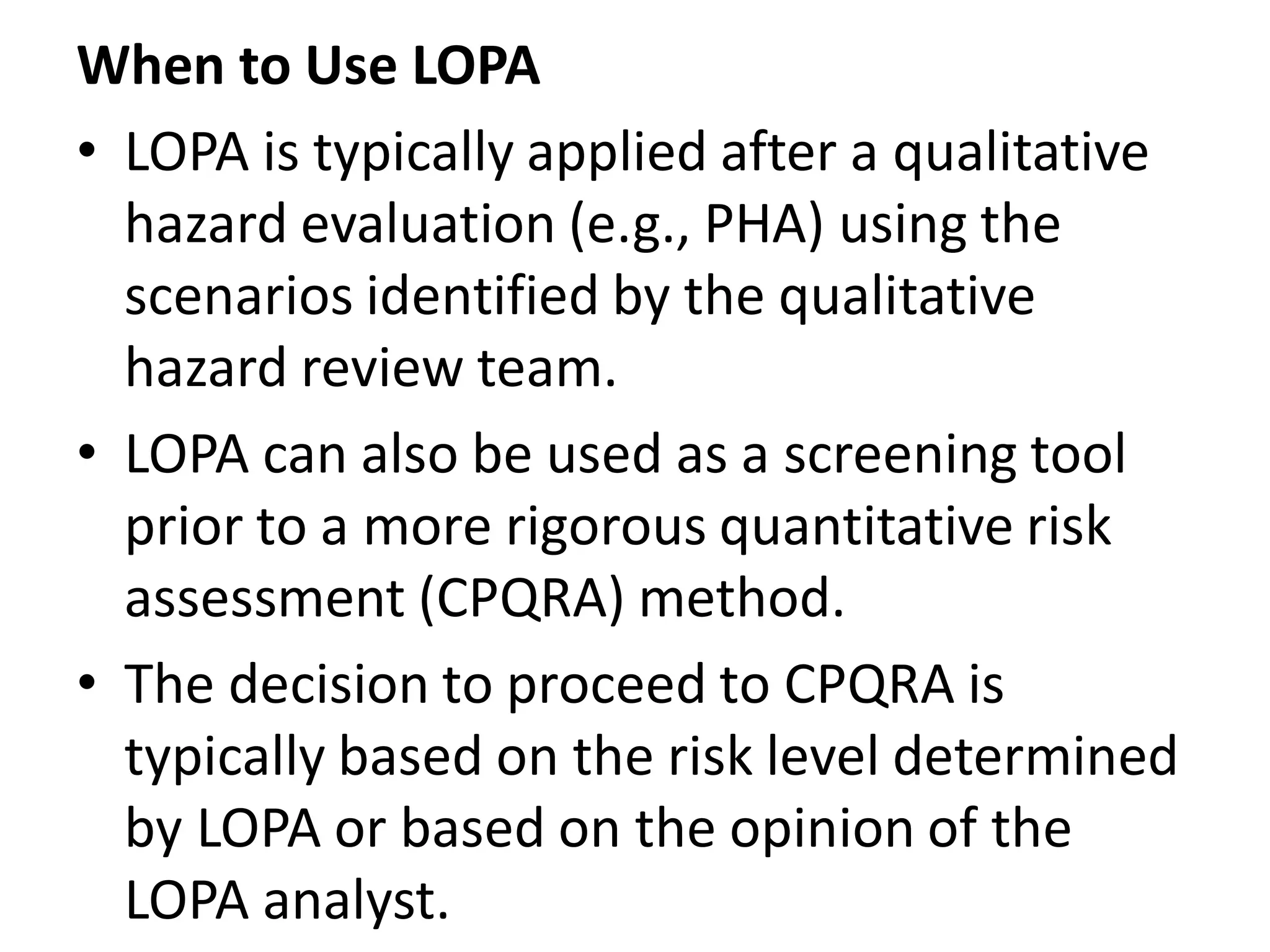 LOPA | Layer Of Protection Analysis | Gaurav Singh Rajput | PDF