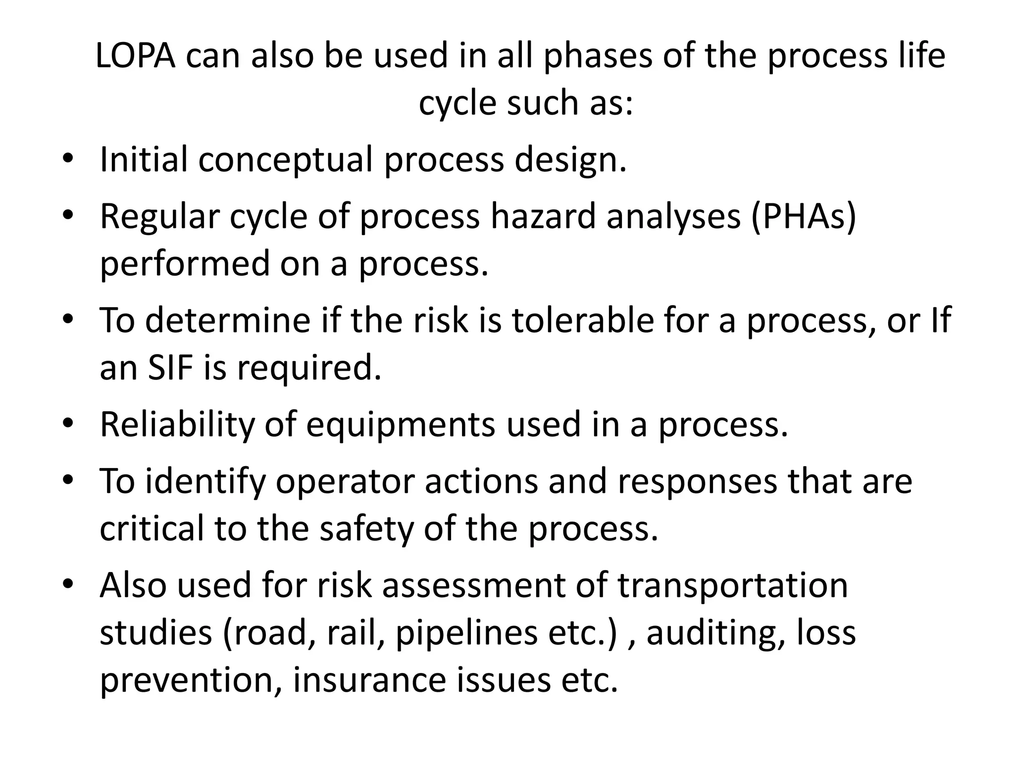 LOPA | Layer Of Protection Analysis | Gaurav Singh Rajput | PDF