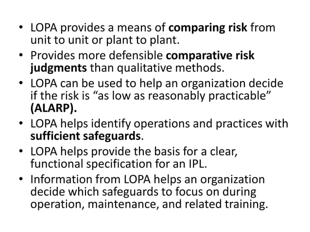 LOPA | Layer Of Protection Analysis | Gaurav Singh Rajput | PDF