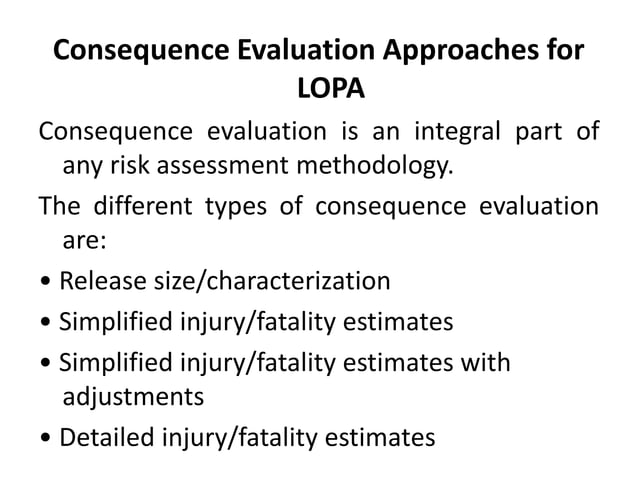 LOPA | Layer Of Protection Analysis | Gaurav Singh Rajput | PDF