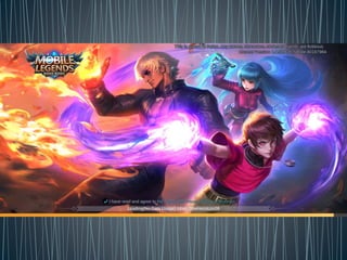 MOBILE LEGENDS | PPTX