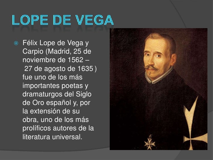 Lope de vega