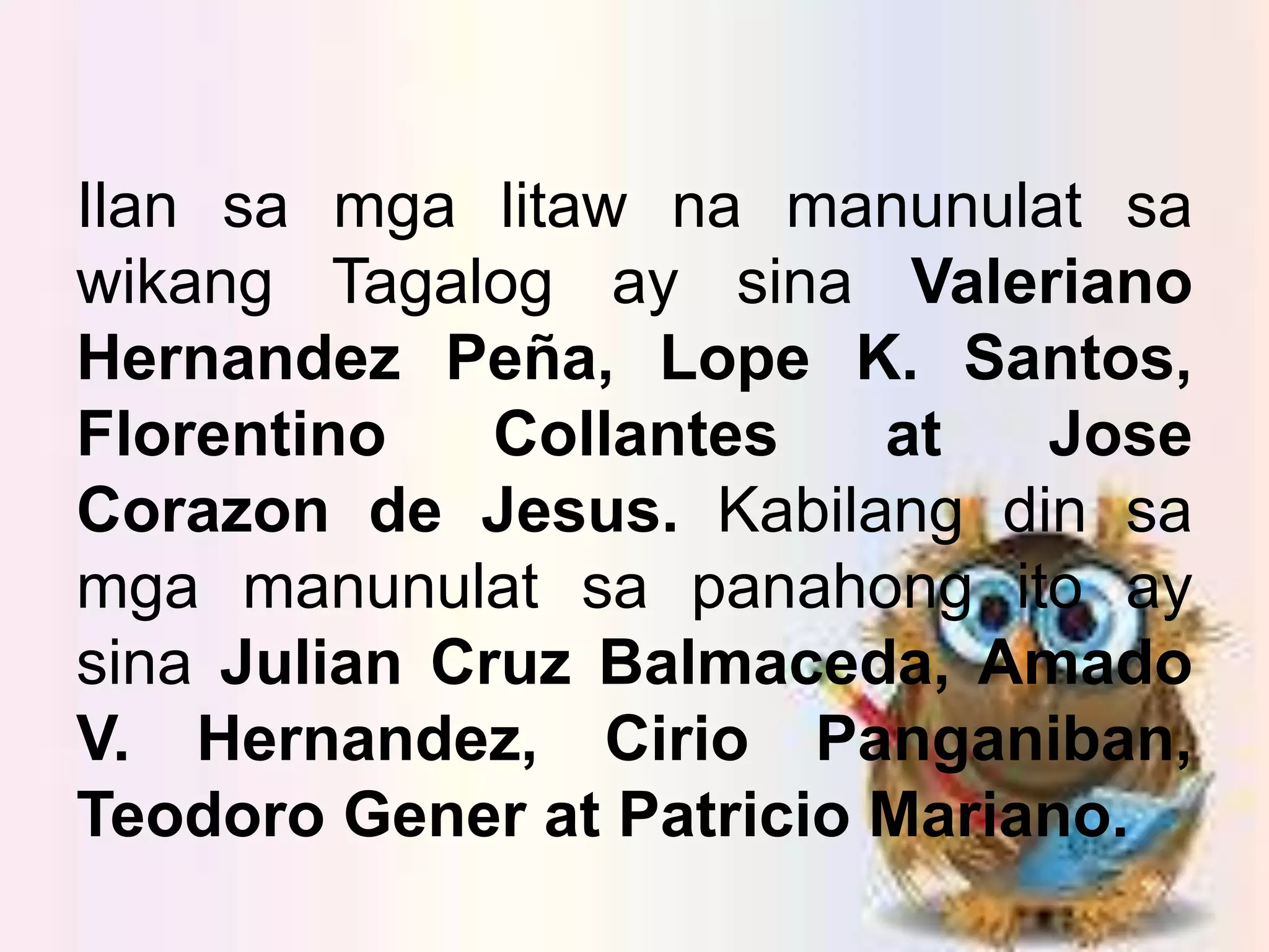 Lope K. Santos | PPTX