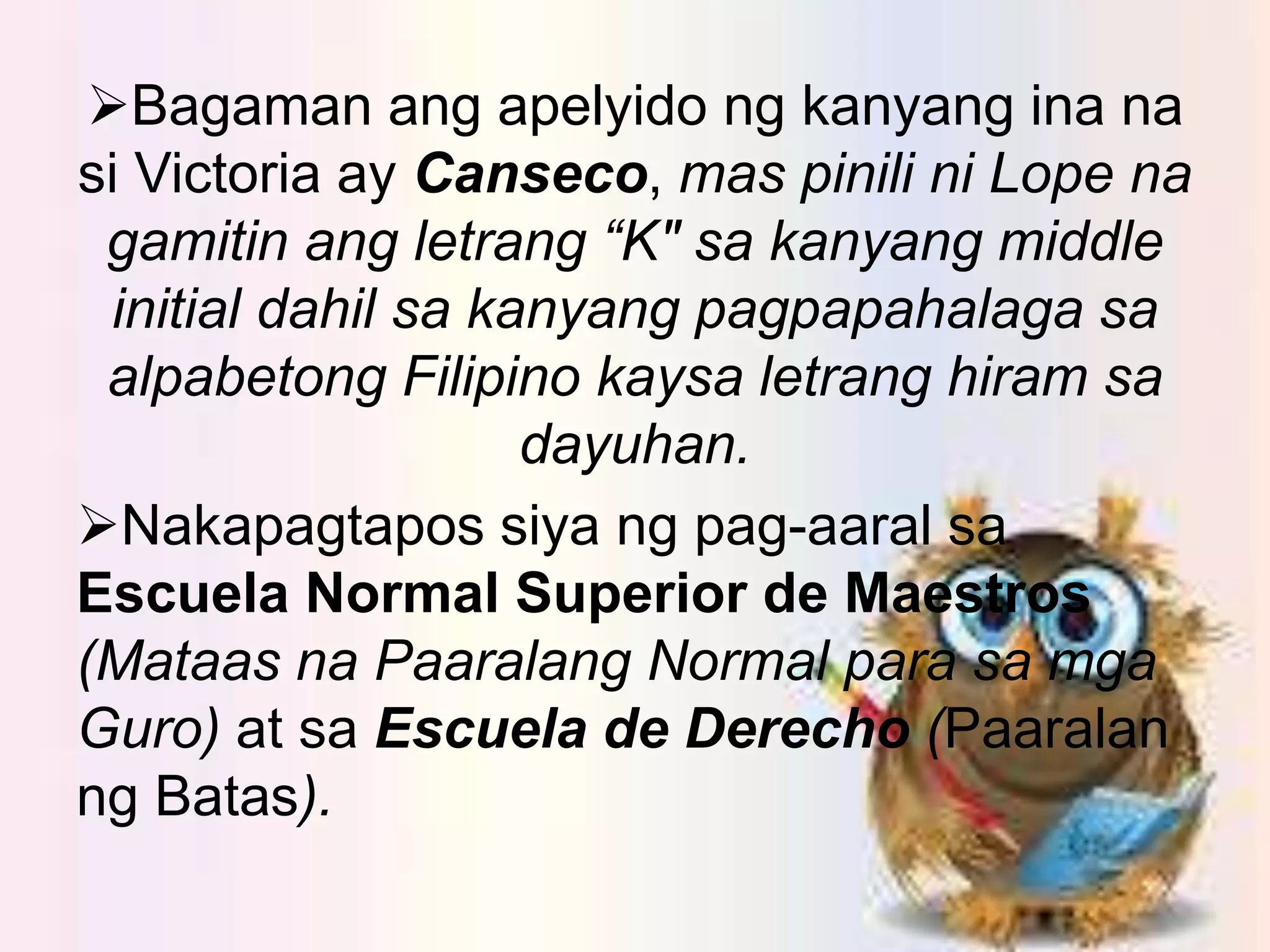 Lope K. Santos | PPTX