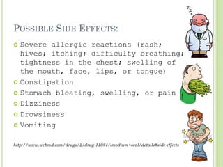 Loperamide (diatabs) | PDF