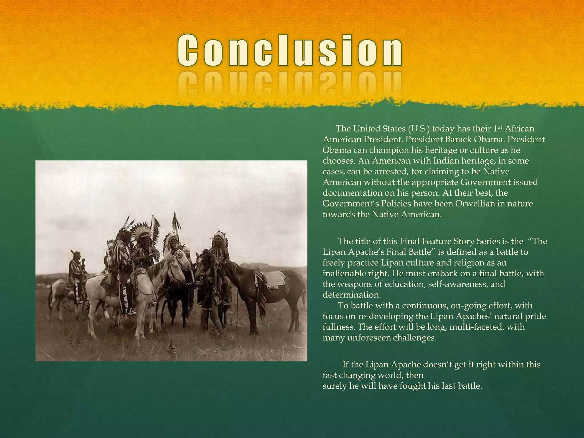 The Lipan Apache's Final Battle | PPSX