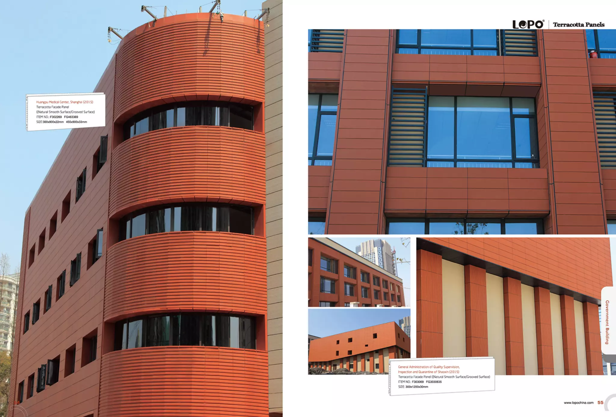LOPO terracotta panels catalogue | PDF