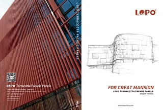 LOPO terracotta panels catalogue | PDF