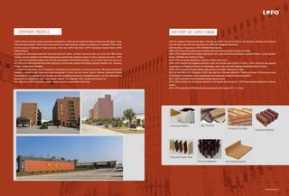 LOPO terracotta panels catalogue | PDF