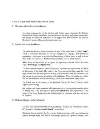 Back bends in yoga. My points | PDF