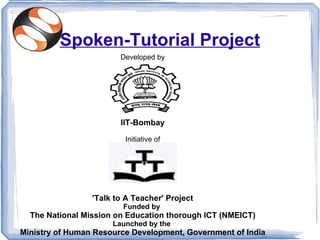 Spoken Tutorial Project,CUSAT | PPT