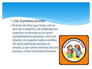 LO QUE DISTINGUE EL AMOR CRISTIANO EN EL MUNDO | PPTX