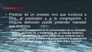LO QUE ES Y NO ES DE LA PREDICACION EXPOSITIVA.pptx