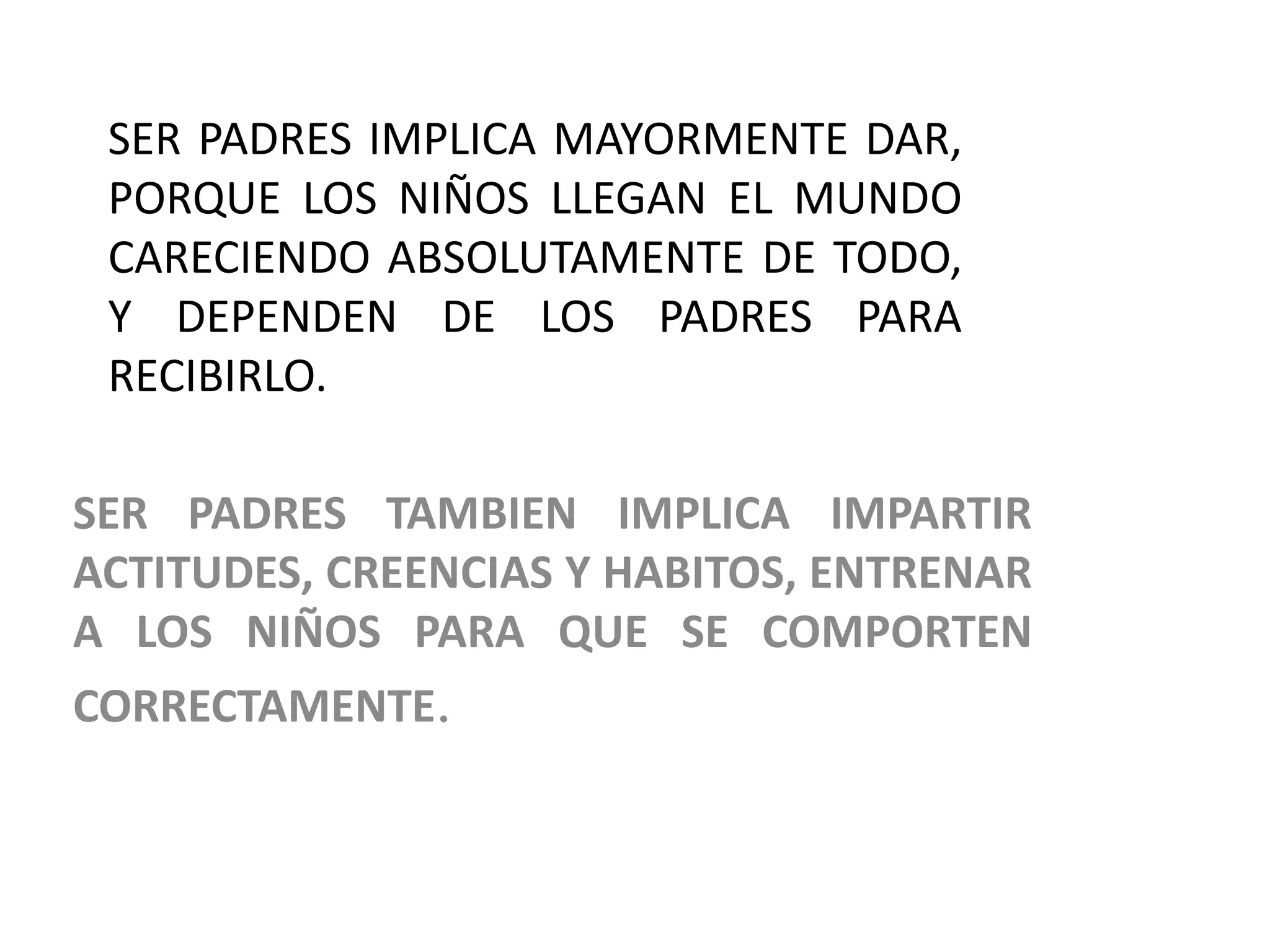 Lo que significa ser padre diapositivas | PPTX