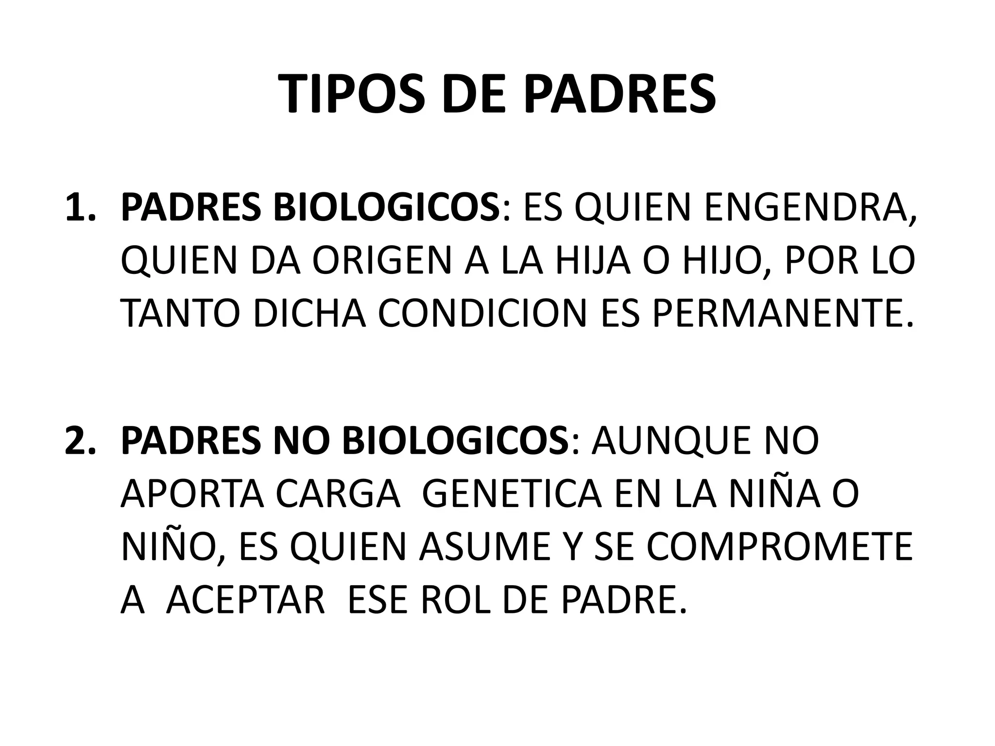 Lo que significa ser padre diapositivas | PPTX