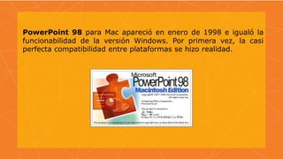 La Historia de PowerPoint de la paqueteria Office | PPTX