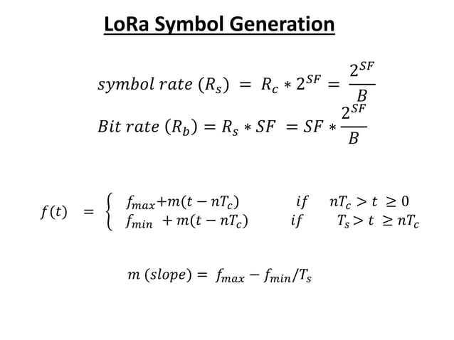 LoRa | PPT