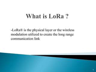 LoRa Alliance | PPTX