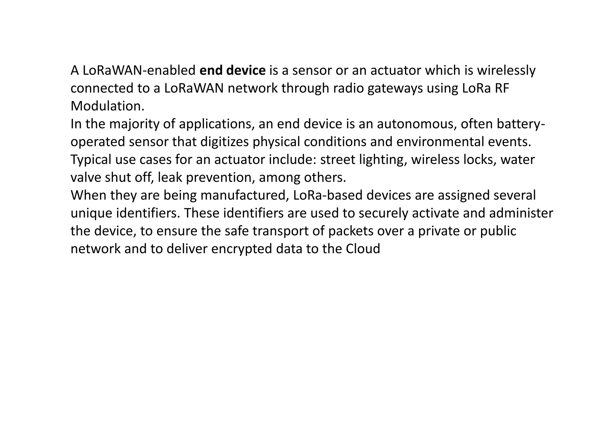 LoRa Architecture for internet of things.pptx