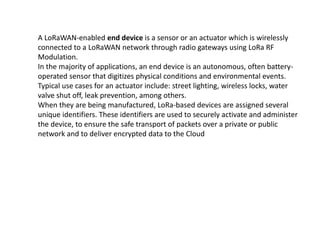 LoRa Architecture for internet of things.pptx