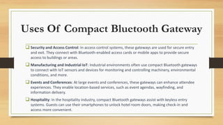 Lansitec LoRa Bluetooth Gateways: Introduction | PDF
