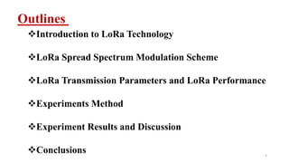 LORA in a Campus Reliability and Stability Testing.pptx | Computer ...