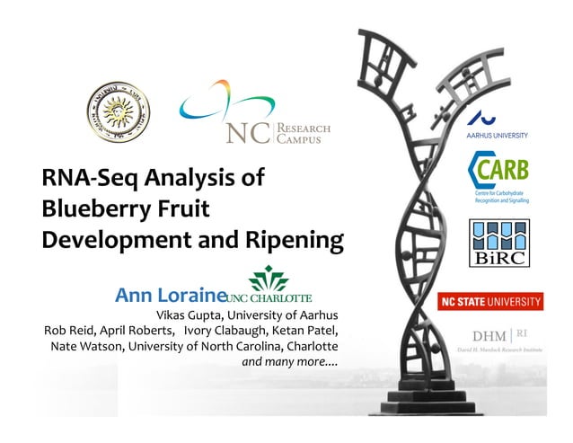 RNA-Seq Analysis of Blueberry Fruit Development and Ripening | PPT