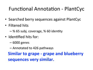 RNA-Seq analysis of blueberry fruit identifies candidate genes involved ...