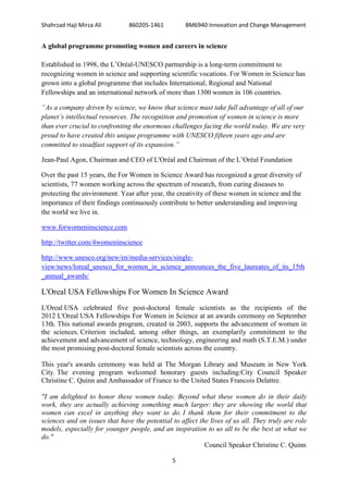 L'oréal individual assignment | PDF