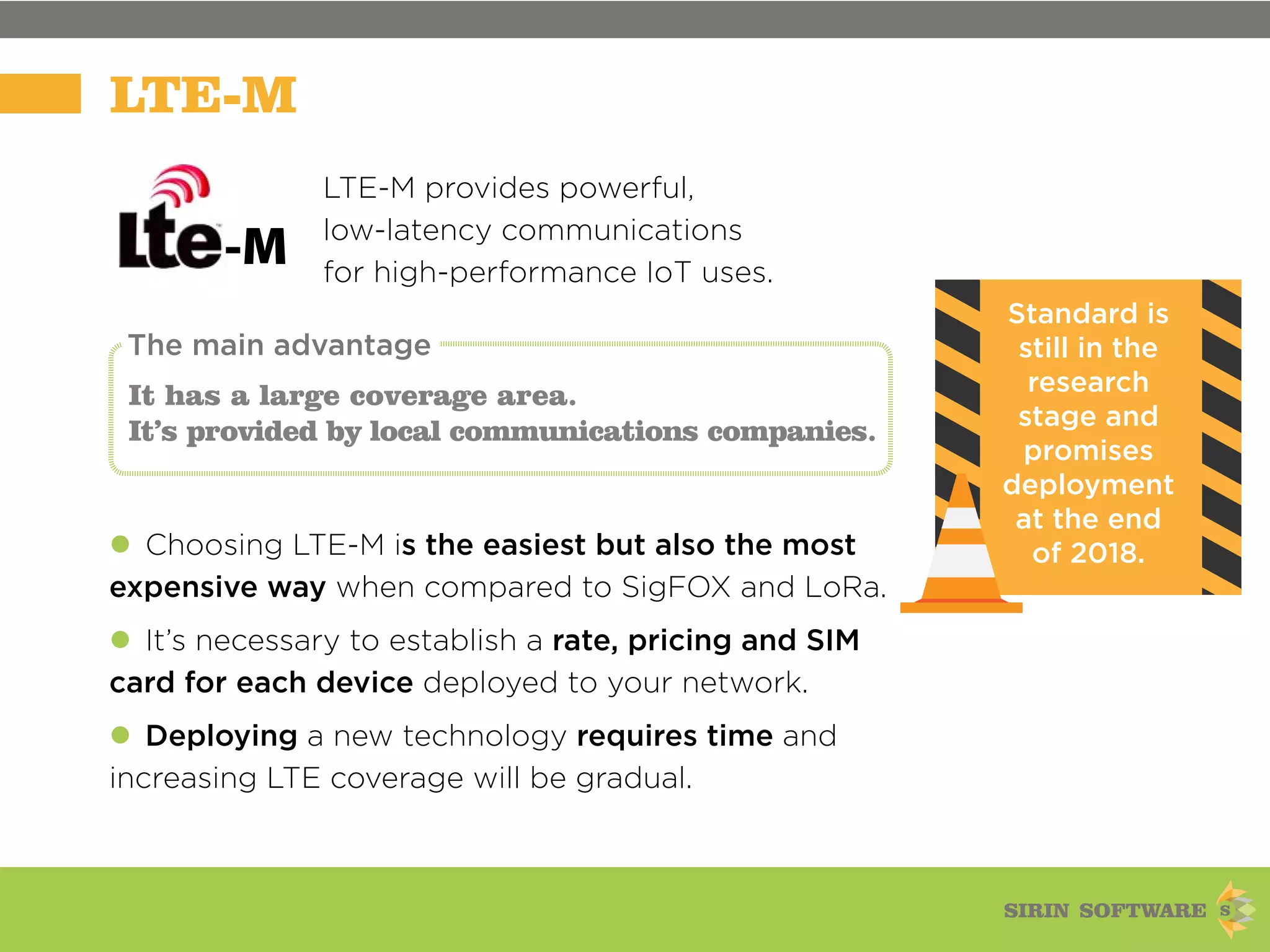LoRa vs Sigfox vs LTE-M | PPT