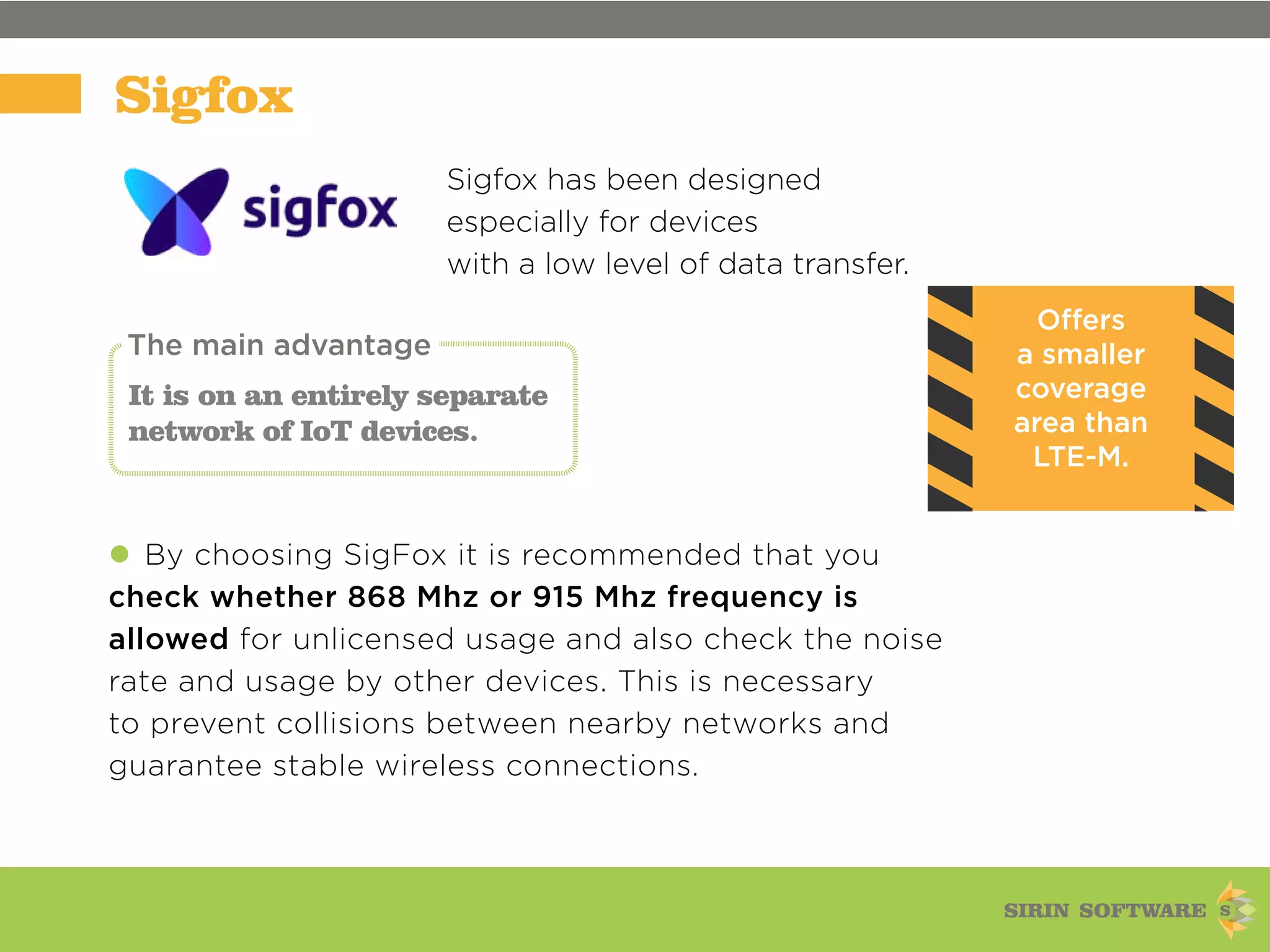 LoRa vs Sigfox vs LTE-M | PPT