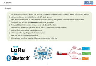 LoRa smart led road light control system 161116_homepage | PPTX