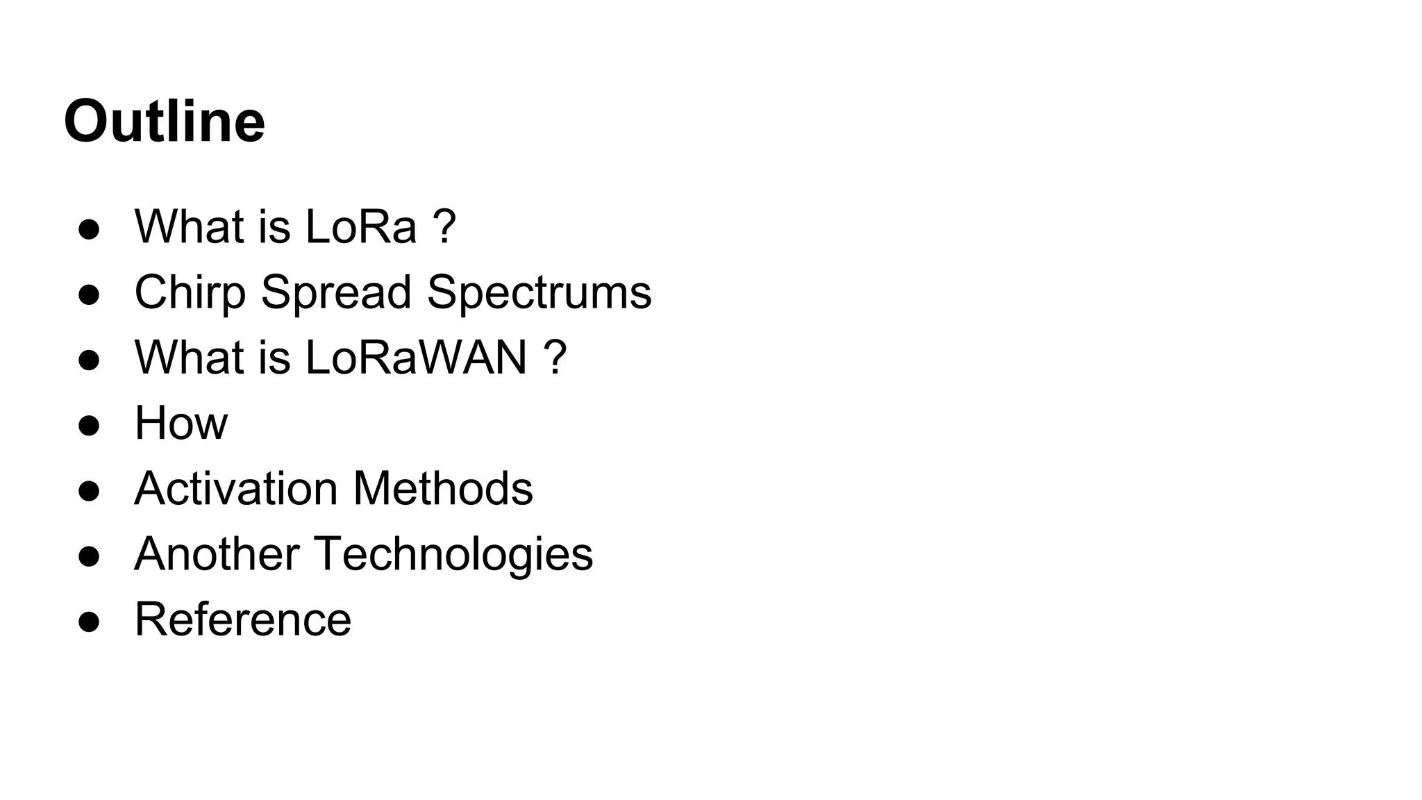 Introduction To LoRaWan | PPTX