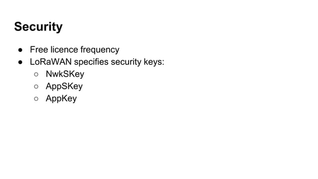 Introduction To LoRaWan | PPTX