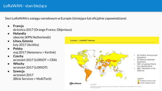Sieć LoRaWAN dla Łodzi | PPTX