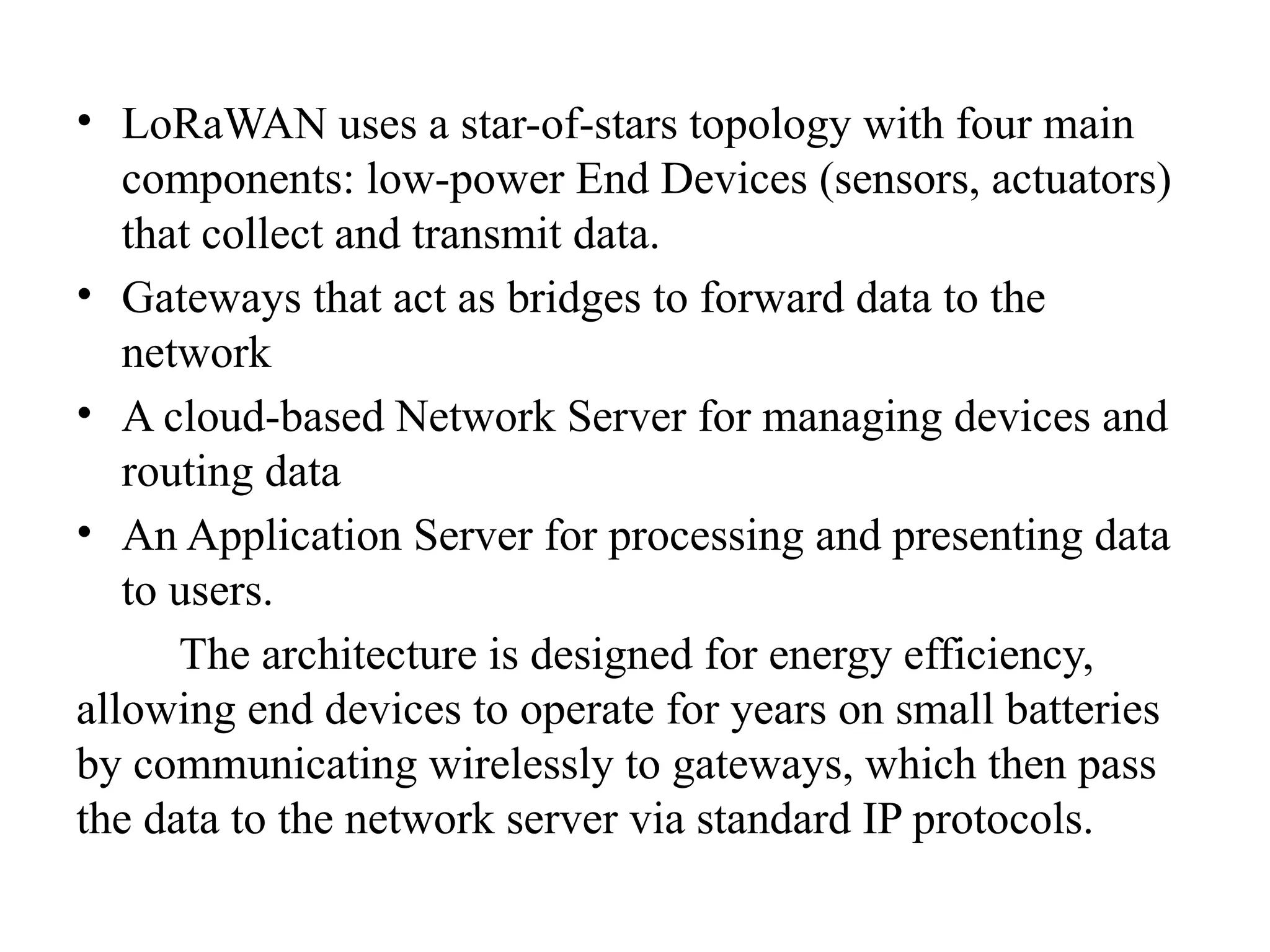 LoRaWAN final unit III IOT BASED SYSTEM DESIGN .pptx