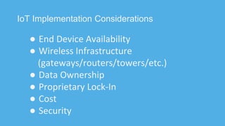 LoRaWAN Overview for Retail | PPT