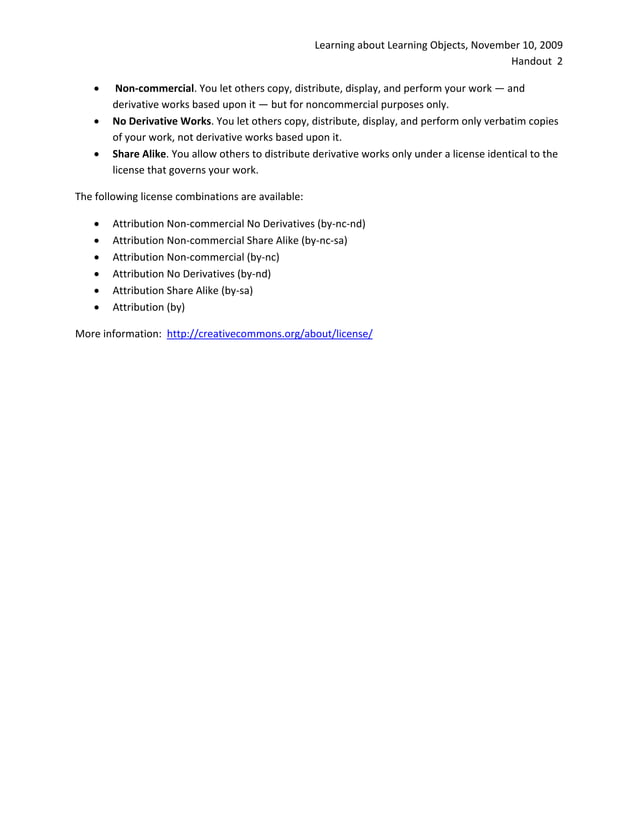 LOR Copyright and Licensing PDF | PDF