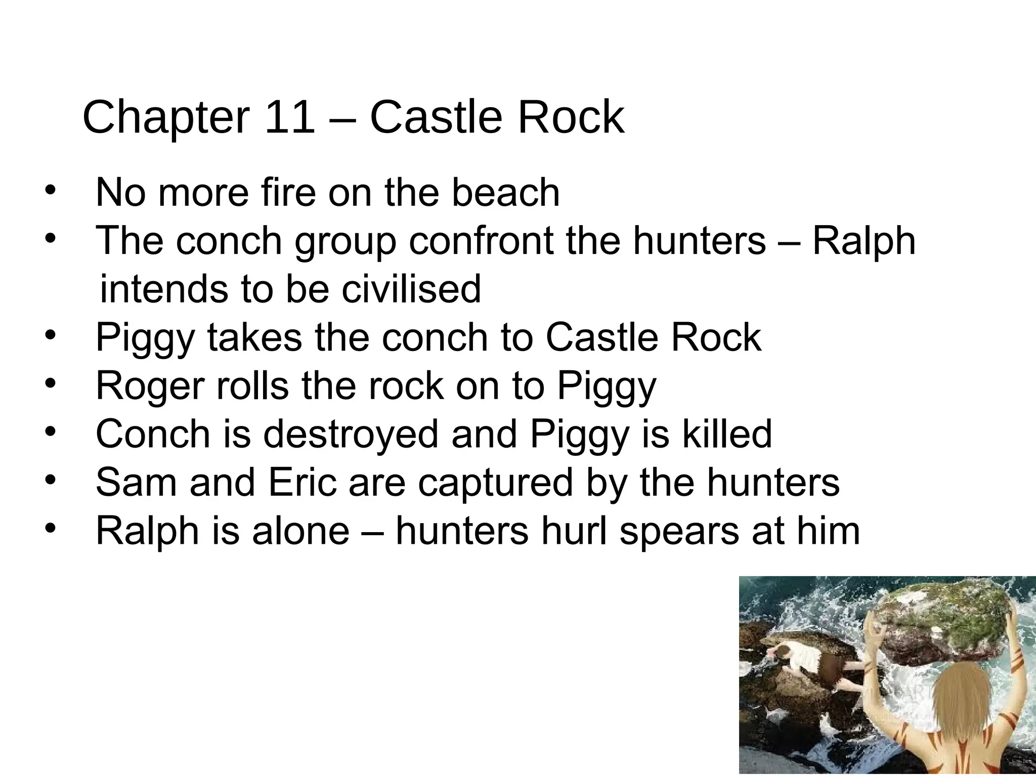 Lord of-the-flies structure plot summary | PPT