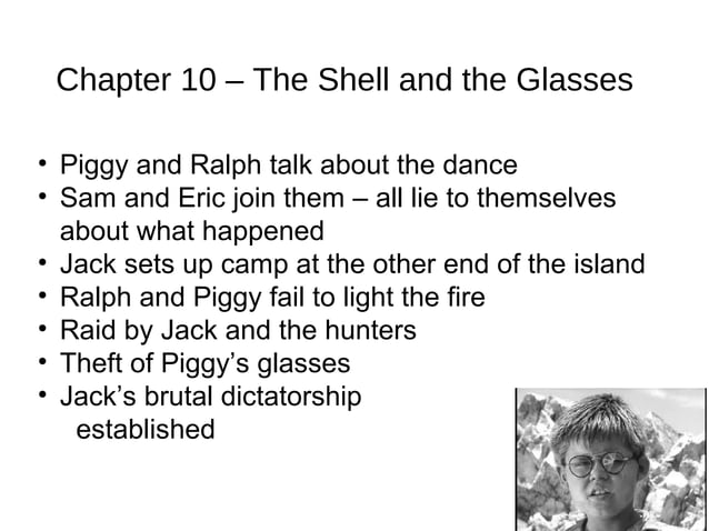 Lord of-the-flies structure plot summary | PPT