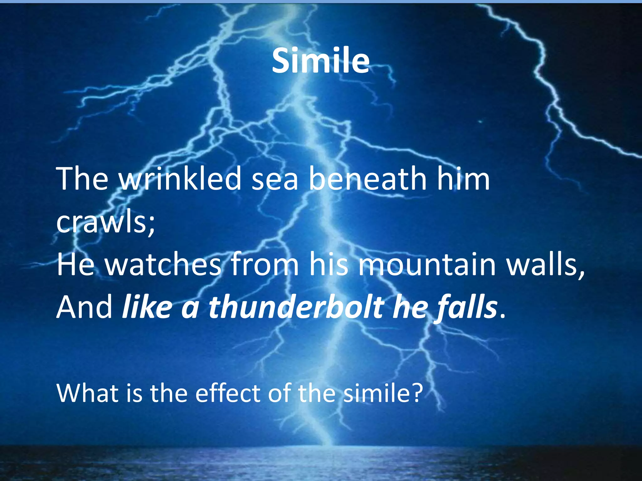 Lord Alfred Tennyson The Eagle | PPTX